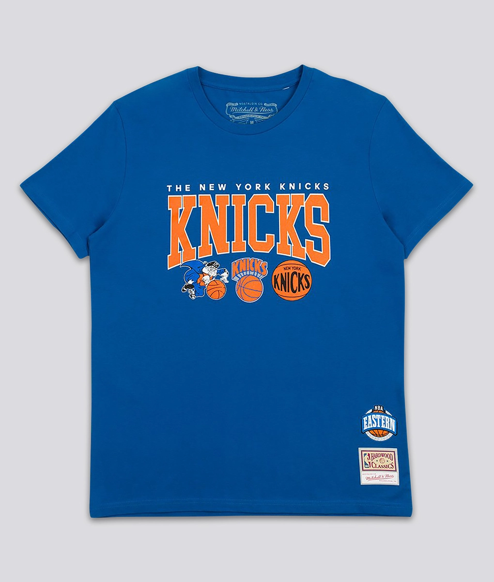 Mitchell & Ness - Nba Hwc Champ Stack Tee Knicks - VegNonVeg
