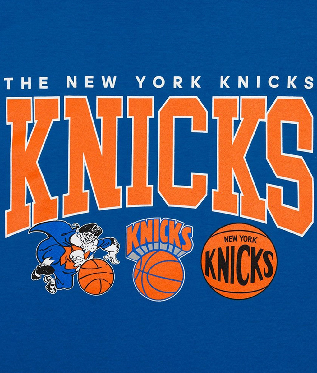 Mitchell & Ness - Nba Hwc Champ Stack Tee Knicks - VegNonVeg