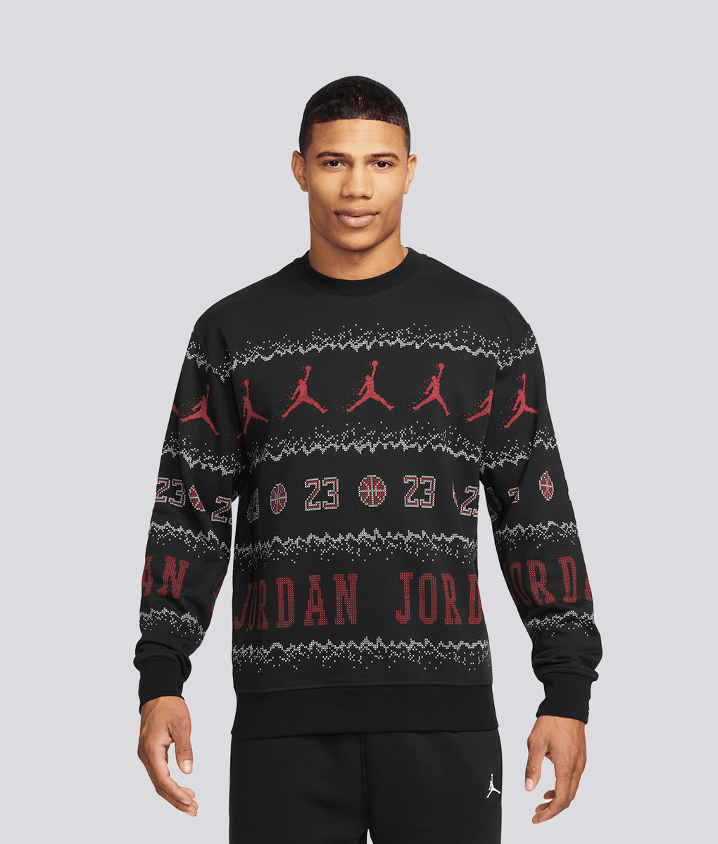 Jordan - Essentials Holiday Fleece Pullover - VegNonVeg