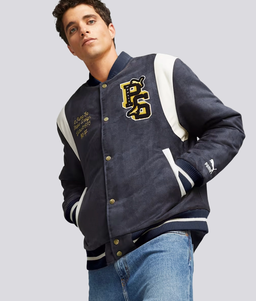 Puma - X Staple Varsity Jacket - VegNonVeg