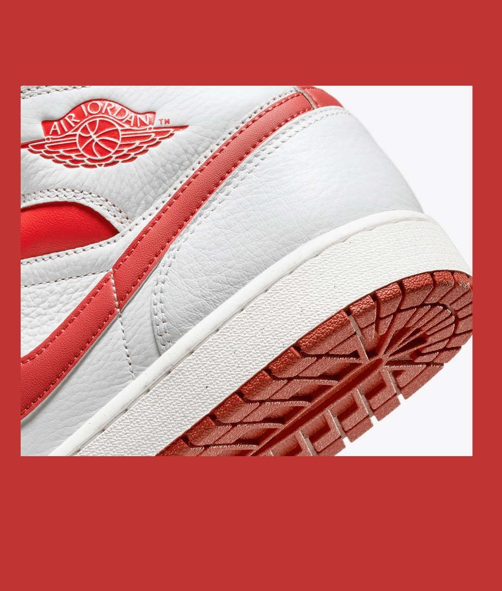 Jordan - Jordan Air Jordan 1 Mid Se White/Lobster-Dune Red-Sail | Buy ...