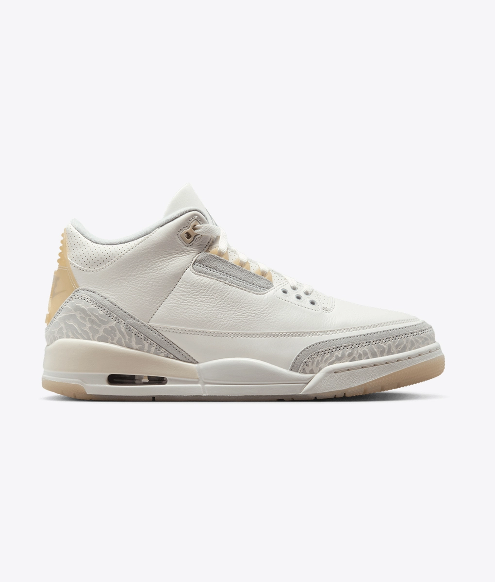 Jordan - JORDAN AIR JORDAN 3 RETRO CRAFT IVORY/GREY MIST-CREAM l BUY ...