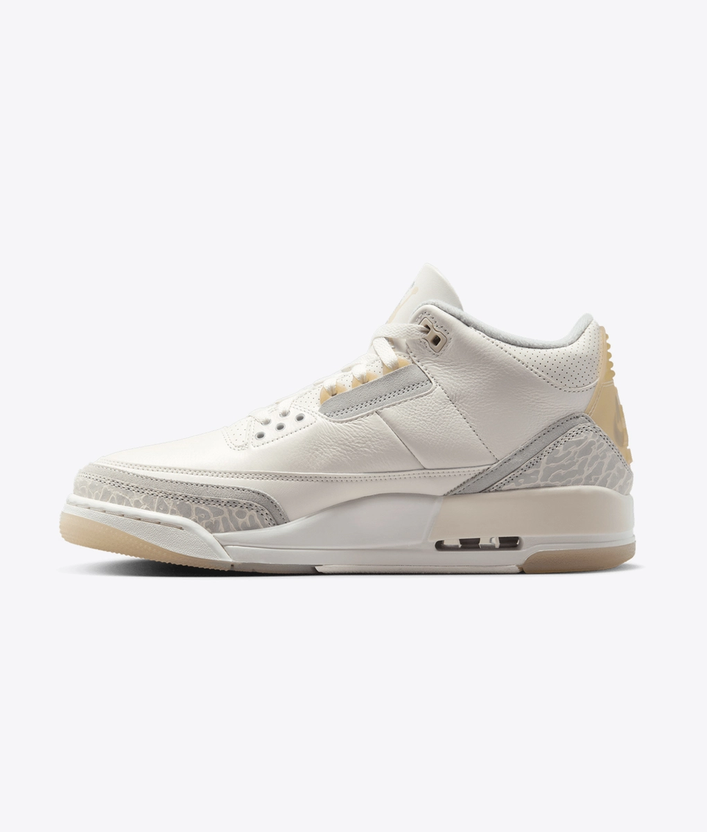 Jordan - JORDAN AIR JORDAN 3 RETRO CRAFT IVORY/GREY MIST-CREAM l BUY ...
