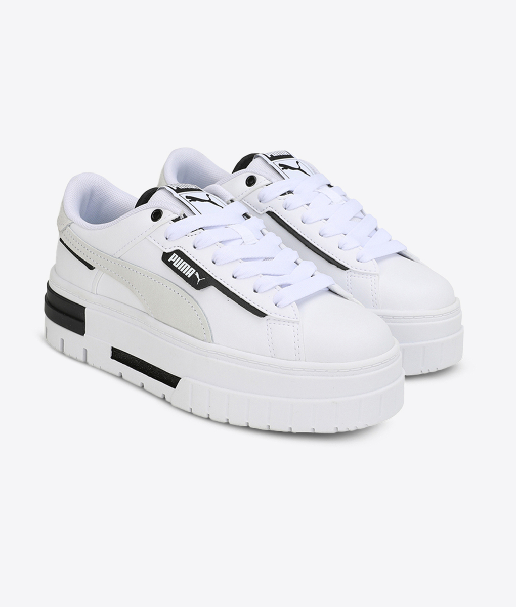 Puma - PUMA MAYZE CRASHED WNS WHITE/BLACK l BUY Women's Sneakers Online ...