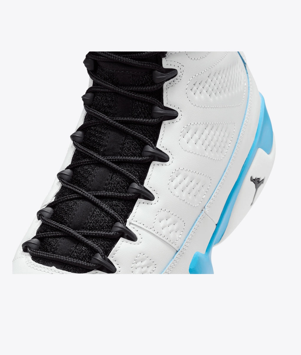 Jordan - JORDAN AIR JORDAN 9 RETRO SUMMIT WHITE/BLACK-DARK POWDER BLUE ...