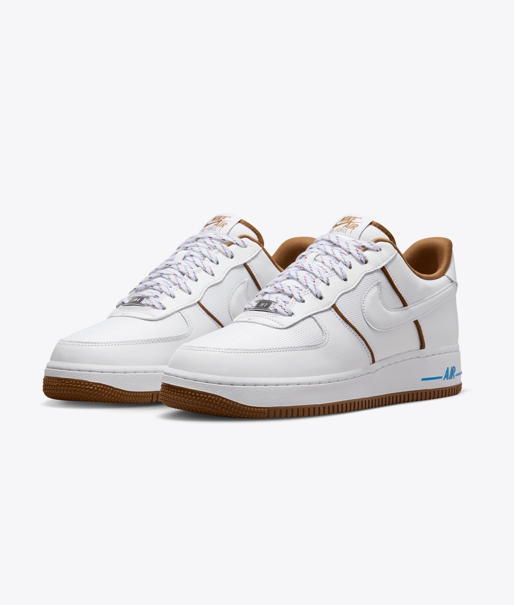 Nike - NIKE AIR FORCE 1 '07 LX WHITE/LIGHT BRITISH TAN-PHOTO BLUE l BUY ...
