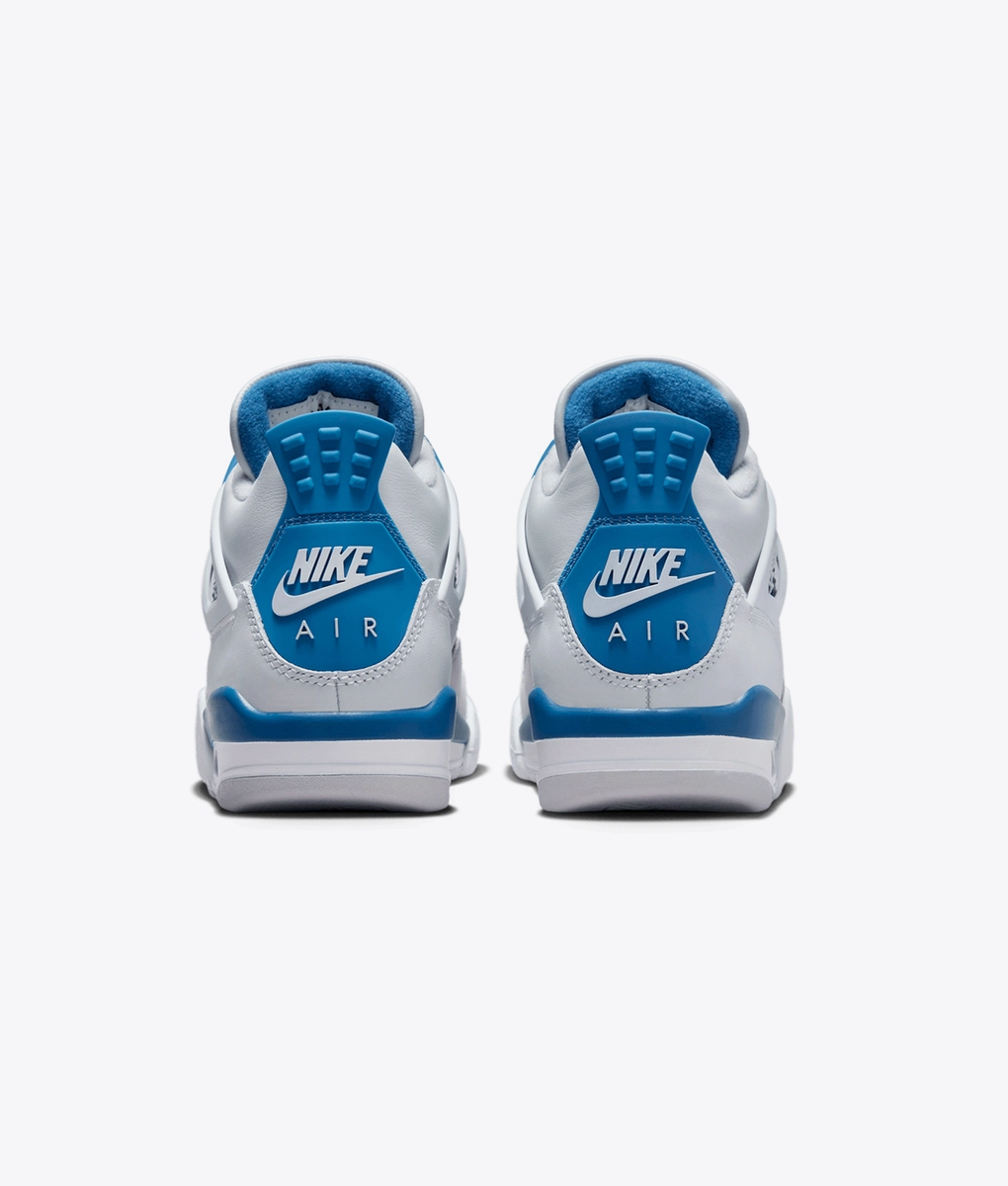 Jordan - Jordan Air Jordan 4 Retro Off White/Military Blue-Neutral Grey ...