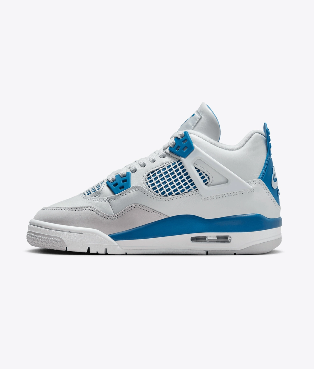 Jordan - Jordan Air Jordan 4 Retro Off White/Military Blue-Neutral Grey ...