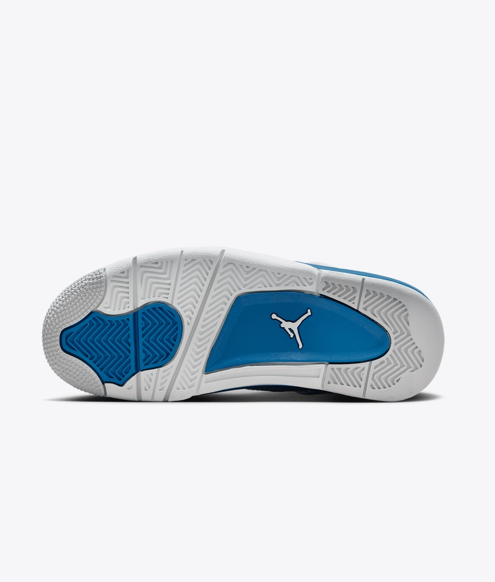 Jordan - Jordan Air Jordan 4 Retro Off White/Military Blue-Neutral Grey ...