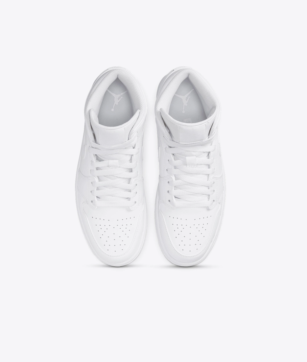 Jordan - JORDAN AIR JORDAN 1 MID WHITE l BUY Men's Sneakers Online at ...
