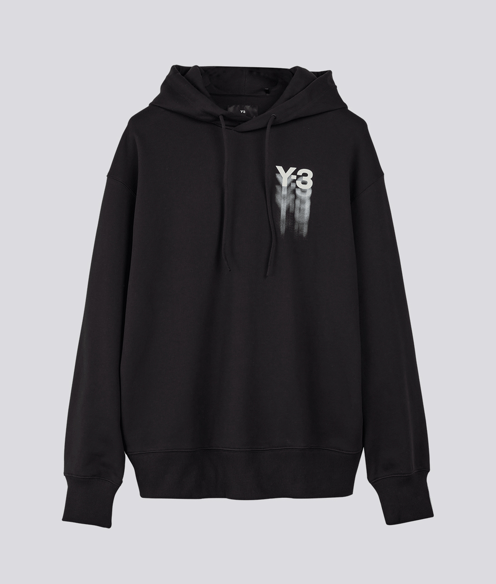 Y-3 - Y-3 GRAPHIC HOODIE BLACK l Buy Men's Hoodie Online at VegNonVeg ...