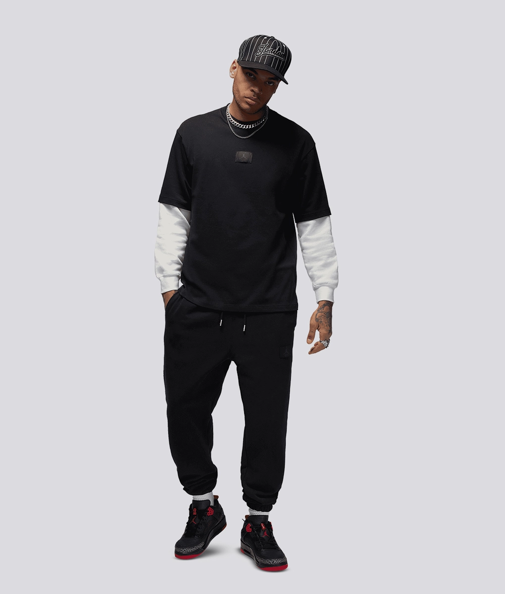 Jordan - Flight Essentials 85 Short Sleeve Crew Tee - VegNonVeg