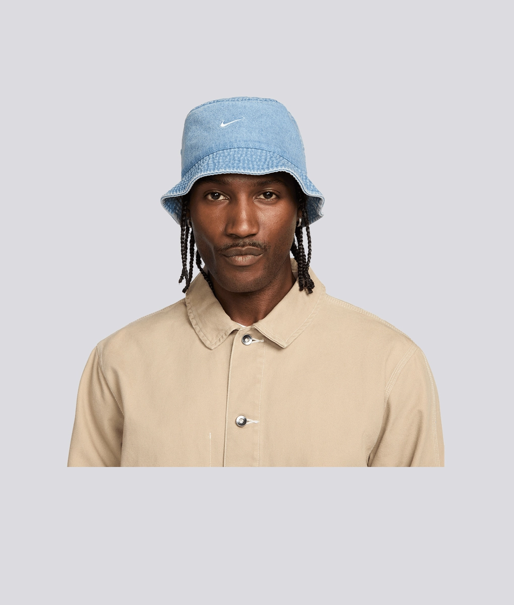 Nike - Apex Bucket Square Denim Hat - VegNonVeg