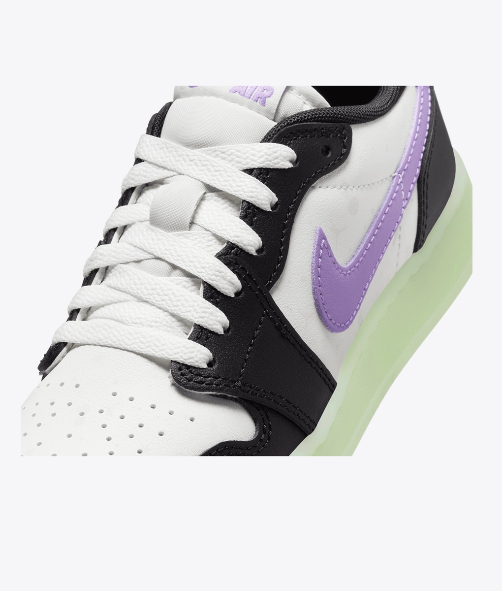 Jordan - JORDAN AIR JORDAN 1 RETRO LOW OG BLACK RASPBERRY-VOLT TINT l ...
