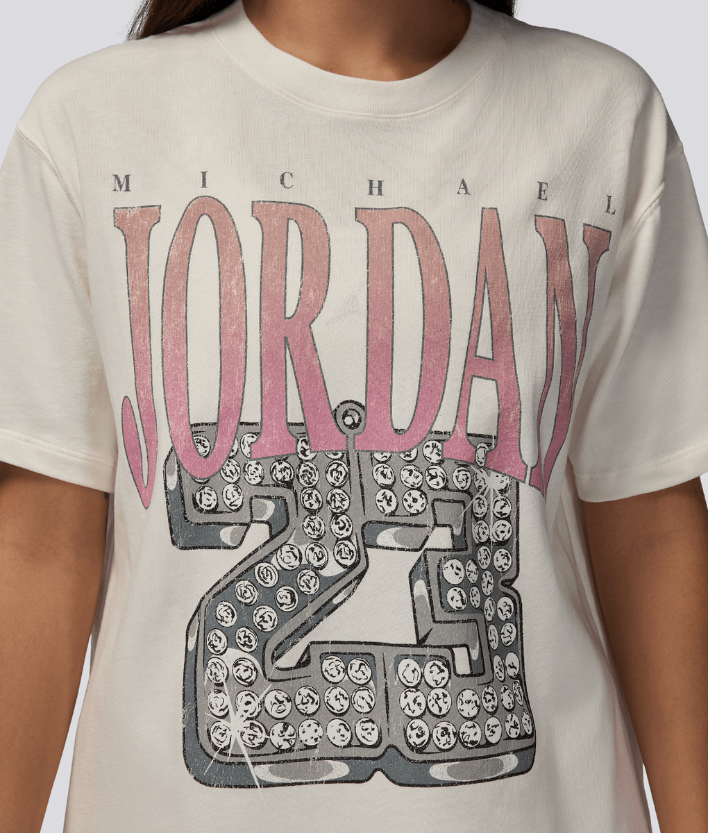 Jordan - W J Ss Gf Hrtg Tee Gel J Day - VegNonVeg