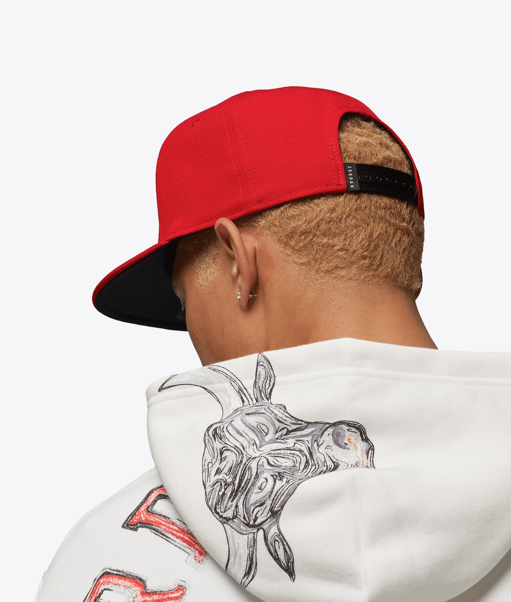 Jordan - JORDAN JUMPMAN PRO CAP GYM RED/BLACK l Buy Hat Online at ...