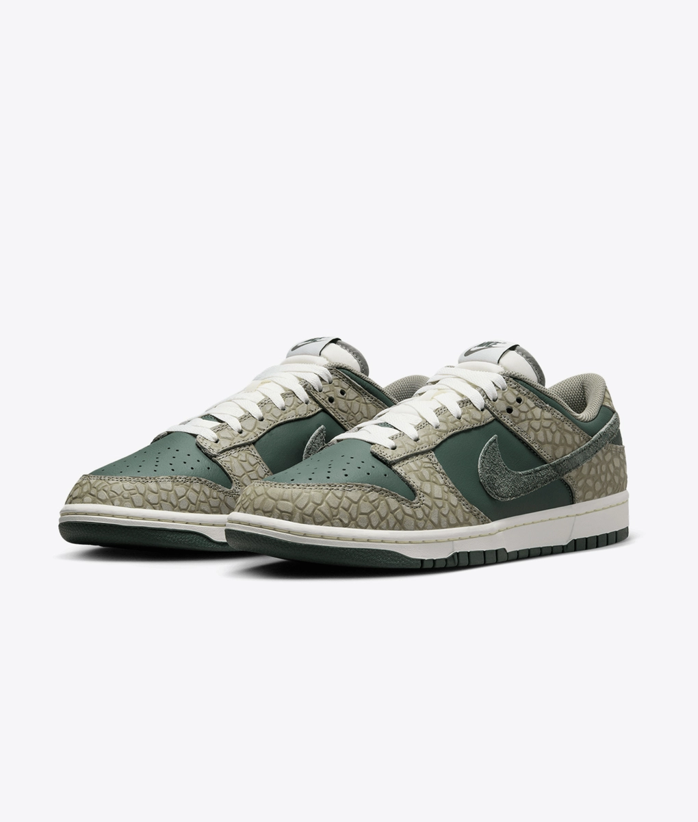 Nike - NIKE DUNK LOW RETRO PREMIUM DARK STUCCO/VINTAGE GREEN-SUMMIT ...