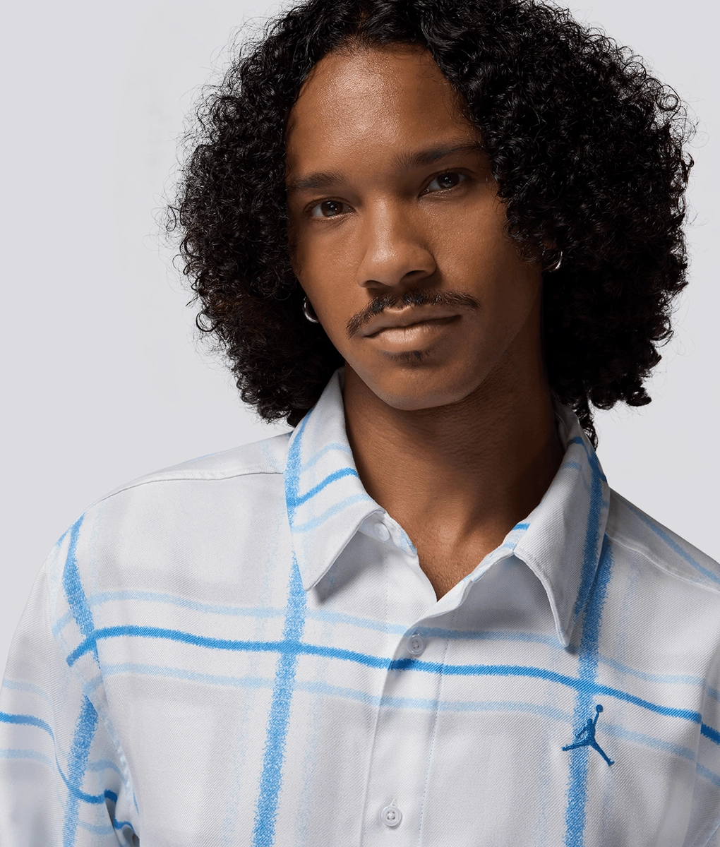 Jordan - Essentials Plaid Flannel Top - VegNonVeg