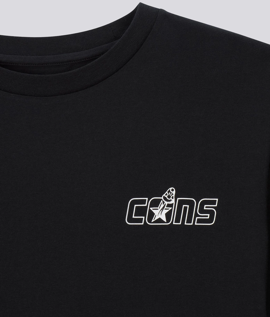 Converse - Skull Shrom Art Tee - VegNonVeg