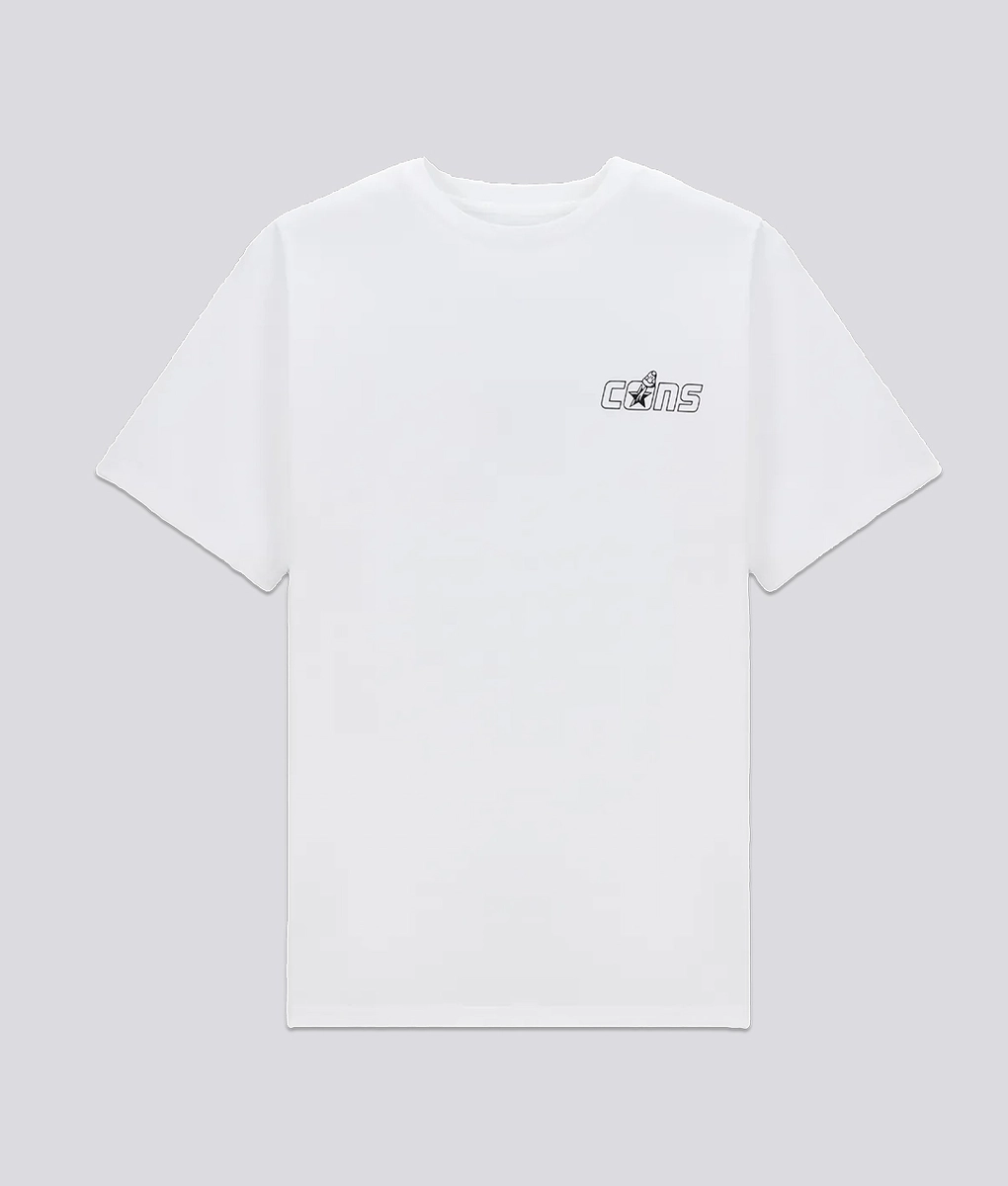 Converse - CONVERSE SKULL SHROM ART TEE WHITE l Buy Men's Tee Online at ...