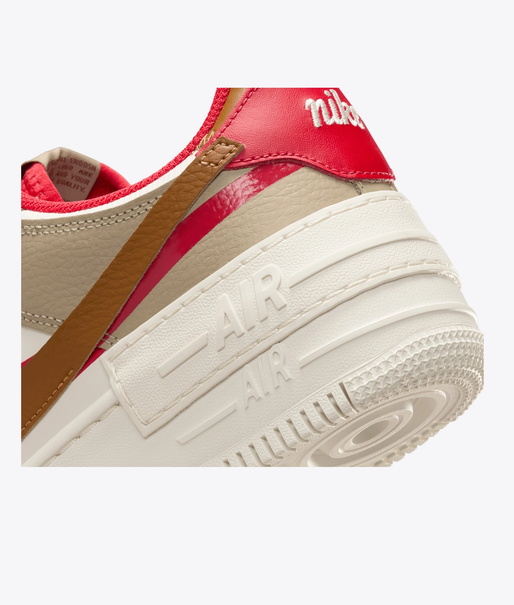 Nike - NIKE AIR FORCE 1 SHADOW PHANTOM/LIGHT BRITISH TAN-FIRE RED-KHAKI ...