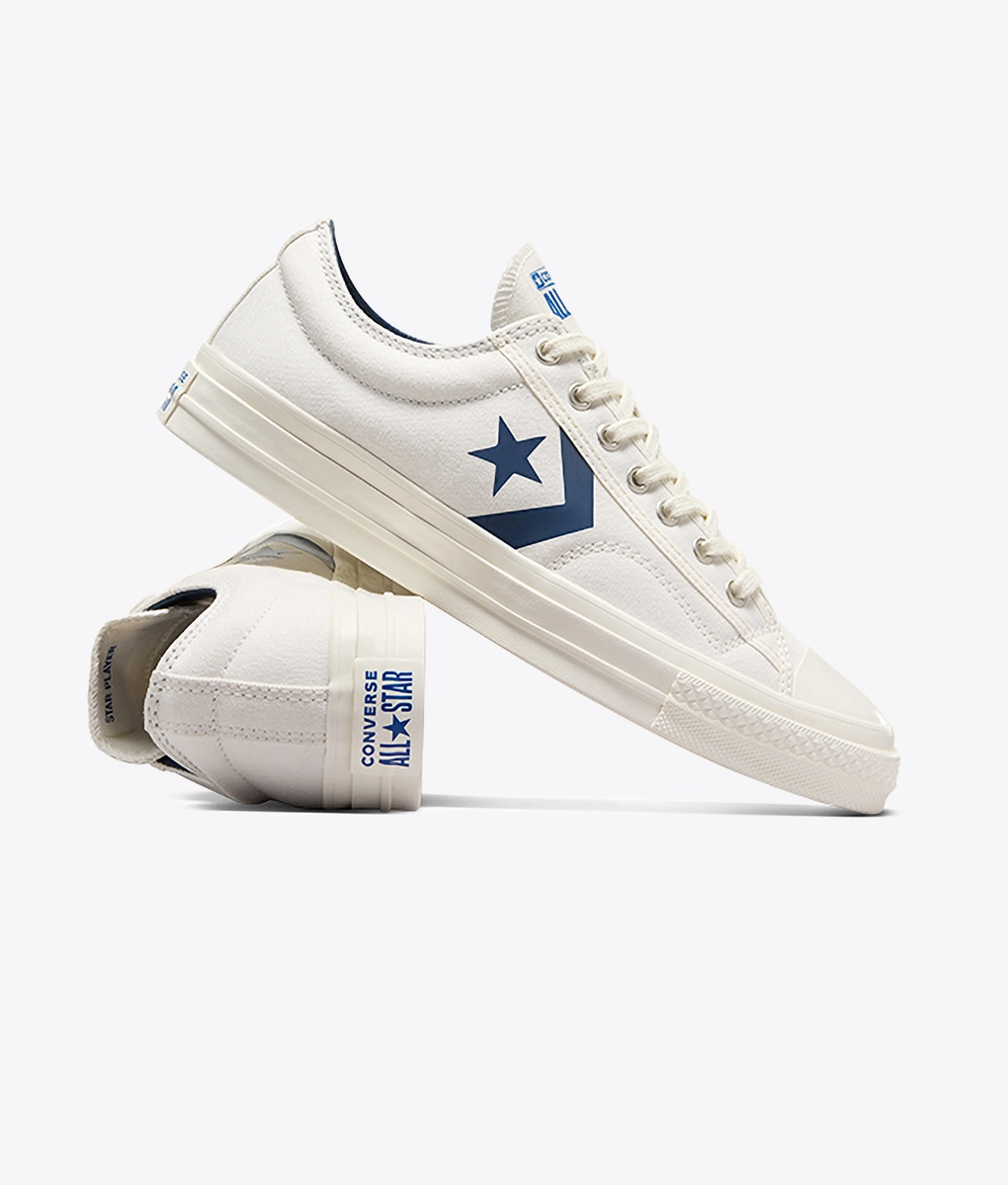 Converse - CONVERSE STAR PLAYER 76 VINTAGE WHITE/NAVY-BLUE l BUY Men's ...