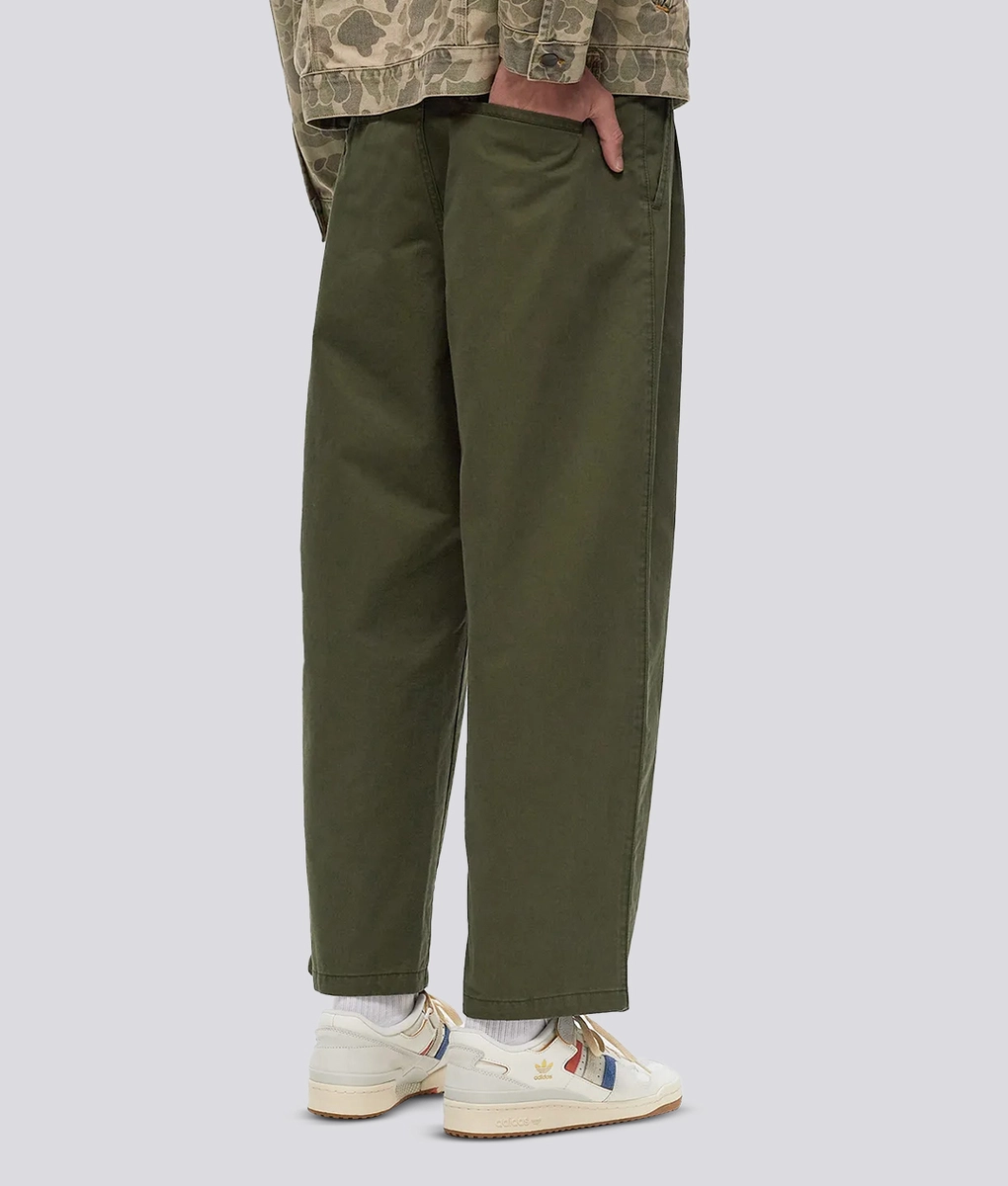 Carhartt WIP - CARHARTT WIP STONE WASHED MERRICK PANT OFFICE GREEN l ...