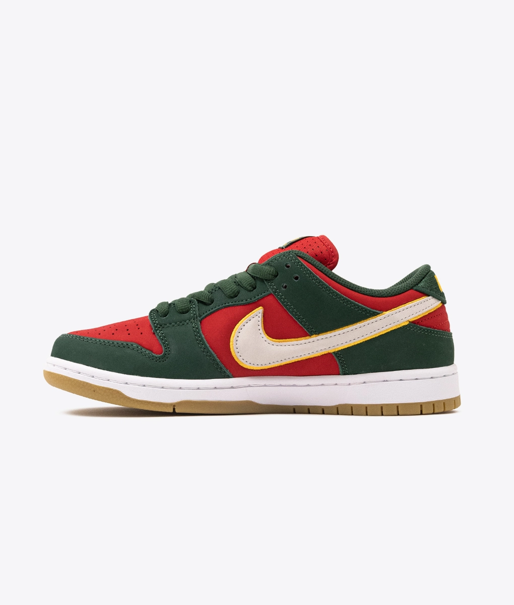 Nike - Nike Sb Dunk Low Pro Premium Fir/White-University Gold-Fire Red ...