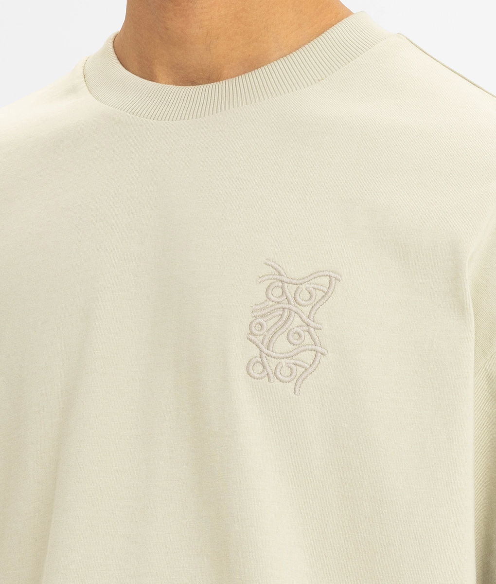 VegNonVeg - VEGNONVEG ESSENTIALS T-SHIRT ABBEY STONE l Buy Unisex T ...