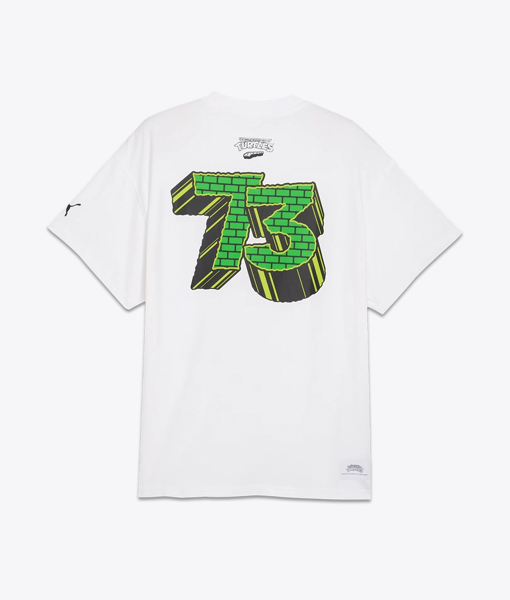 Puma - PUMA HOOPS X TMNT TEE PUMA WHITE l Buy Men's Tee Online at ...