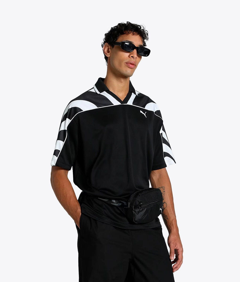 Puma - PUMA RELAXED FOOTBALL JERSEY PUMA BLACK l Buy Unisex Jersey ...