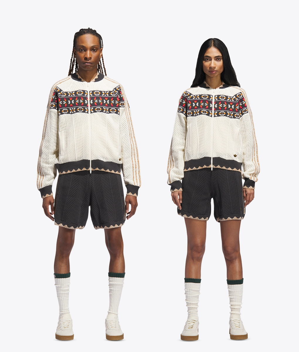 Adidas Originals - ADIDAS ORIGINALS X CLOT KNITTED SWEATSHIRT CREAM ...