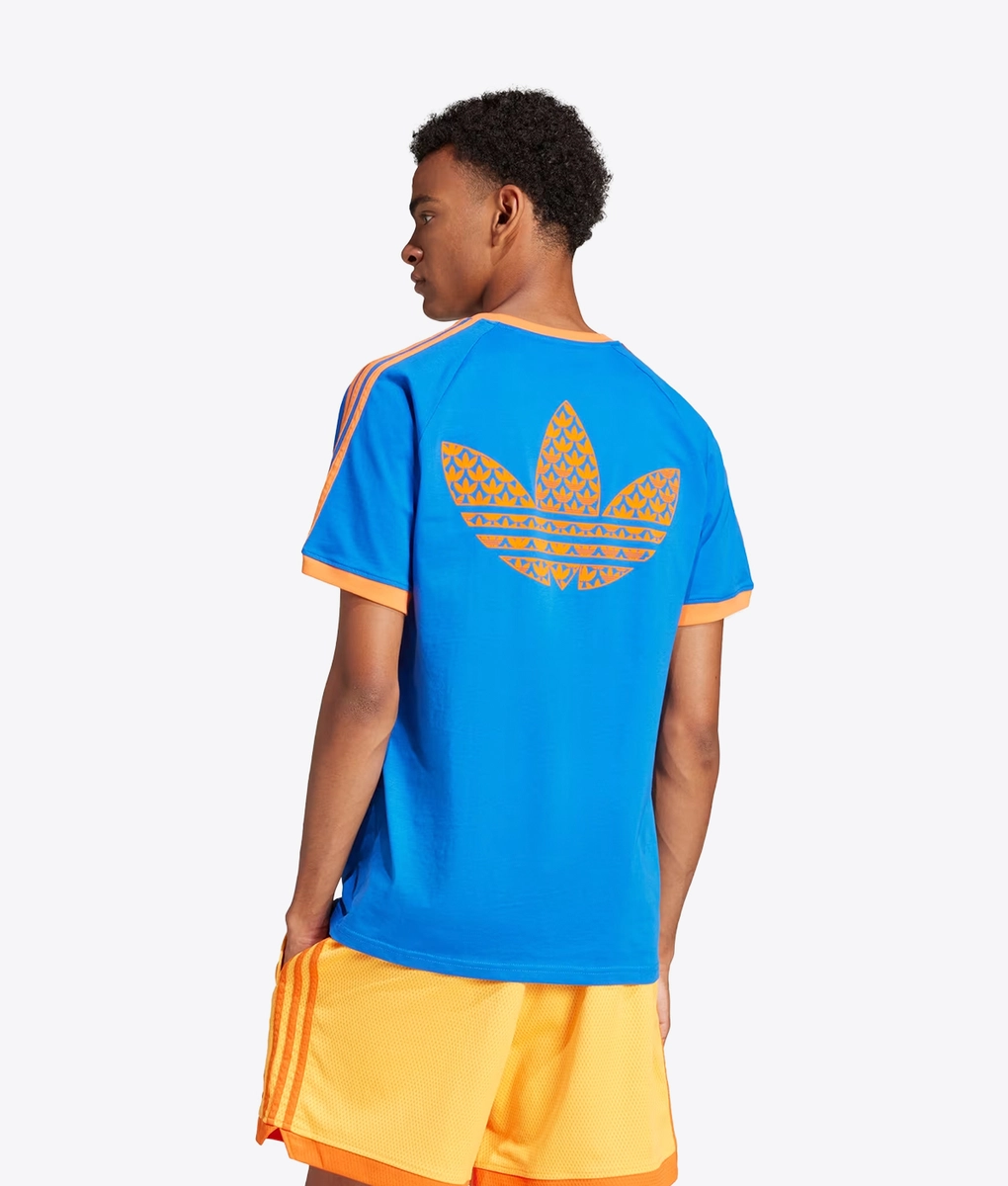 Adidas Originals - ADIDAS ORIGINALS MONOGRAM CALI TEE BLUE l Buy Men's ...