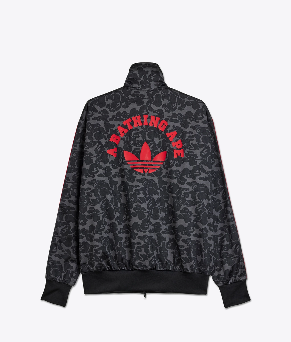 Adidas Originals - ADIDAS ORIGINALS X BAPE PRINTED TRACK TOP BLACK l ...