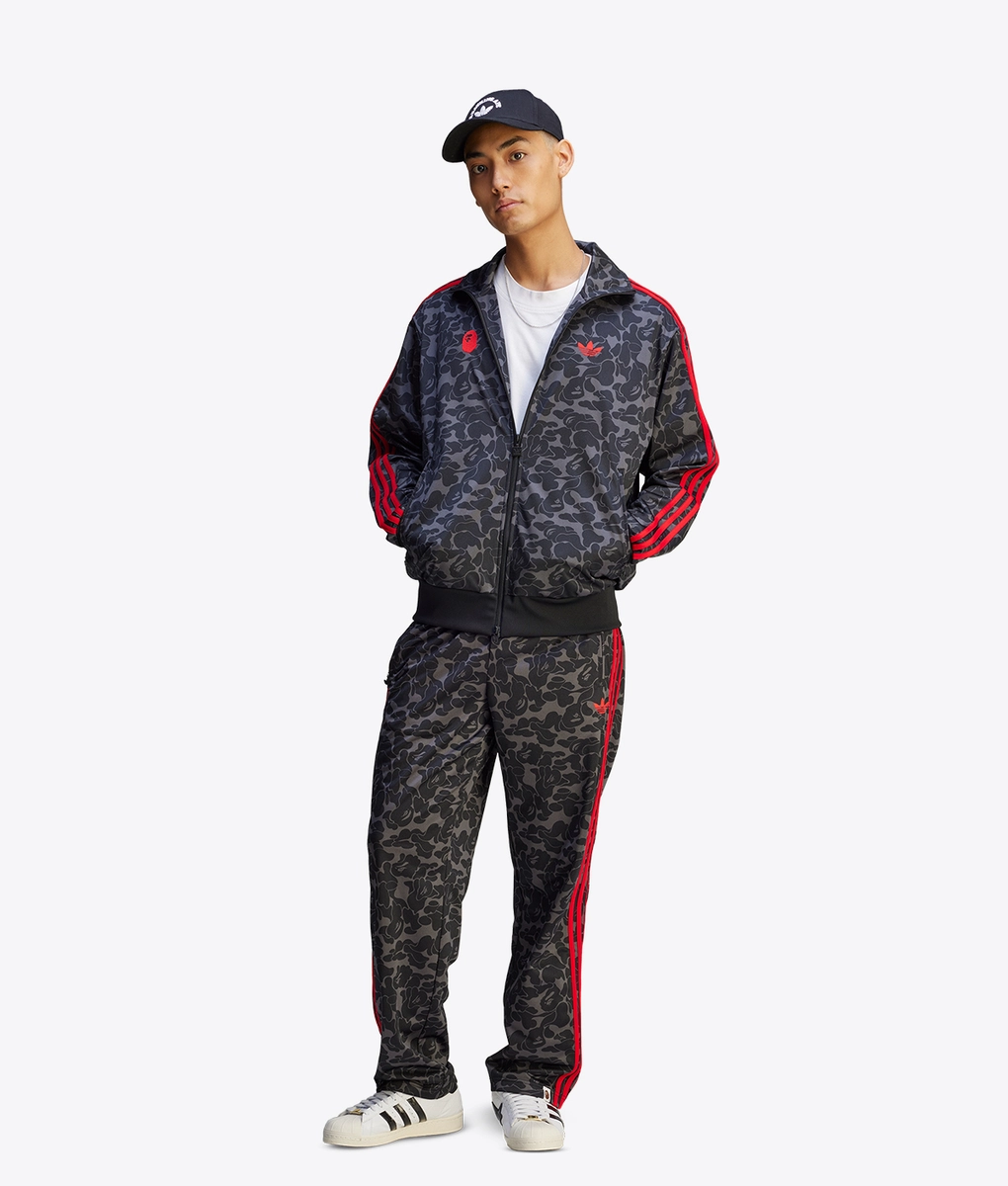 Adidas Originals - ADIDAS ORIGINALS X BAPE PRINTED TRACK TOP BLACK l ...