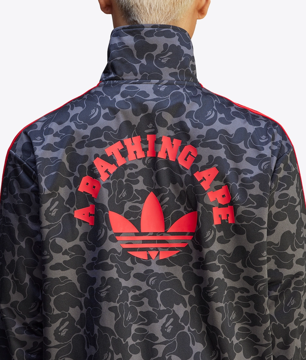 Adidas Originals - ADIDAS ORIGINALS X BAPE PRINTED TRACK TOP BLACK l ...