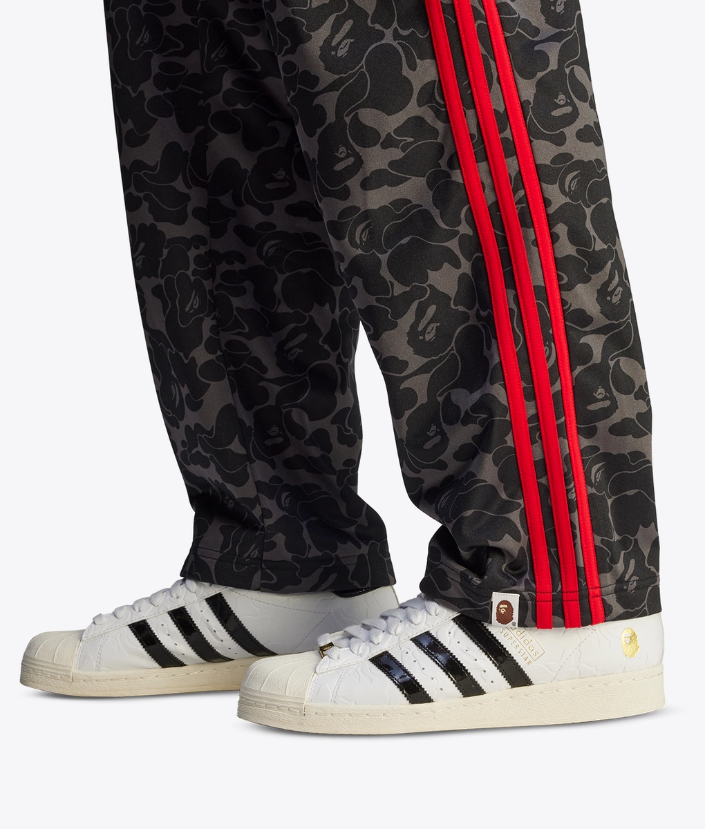 Adidas Originals - ADIDAS ORIGINALS X BAPE PRINTED TRACK PANT BLACK l ...