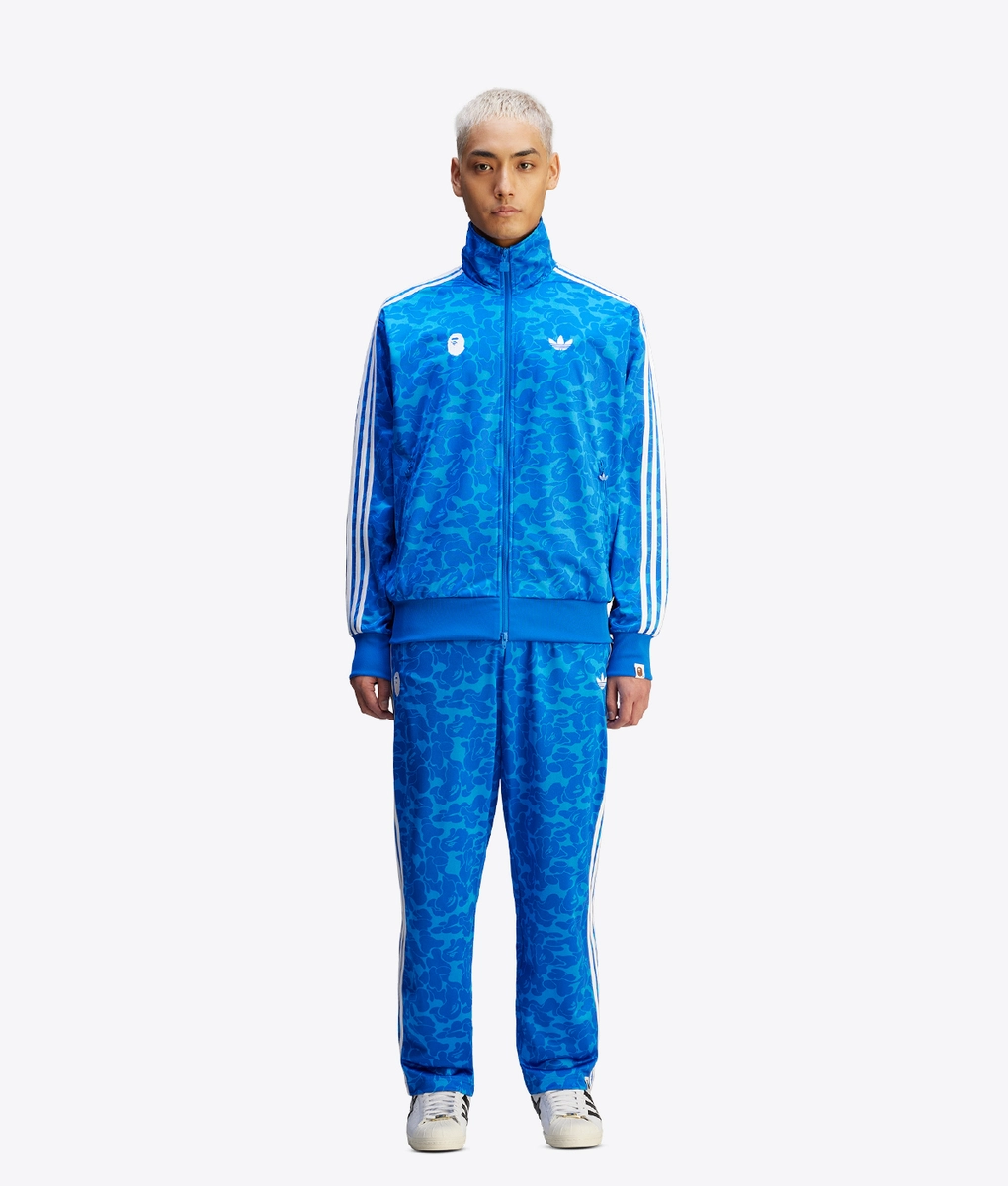 Adidas Originals - ADIDAS ORIGINALS X BAPE PRINTED TRACK PANT BLUE l ...