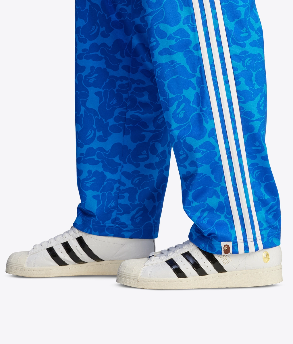 Adidas Originals - ADIDAS ORIGINALS X BAPE PRINTED TRACK PANT BLUE l ...