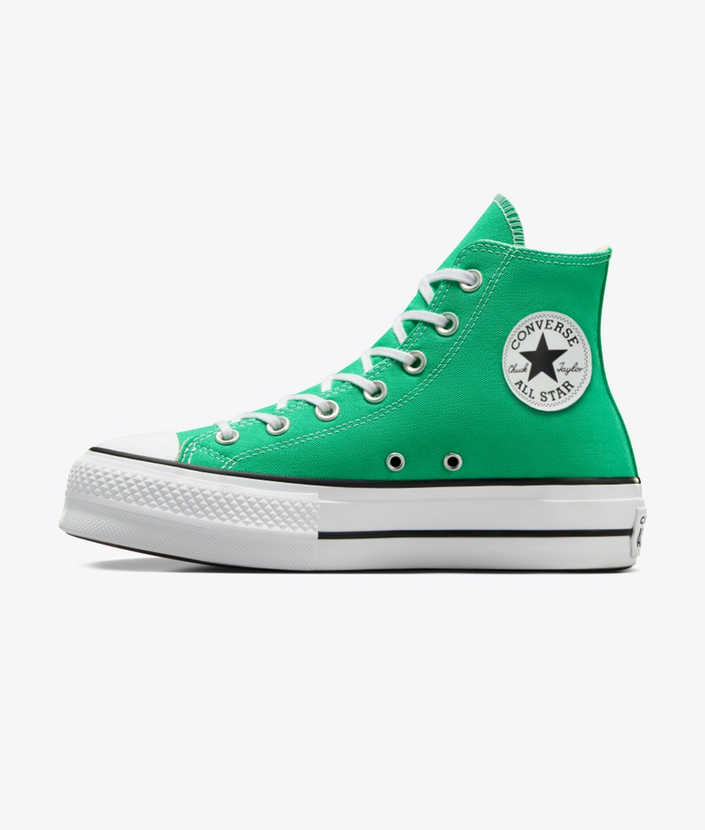 Converse - CONVERSE CHUCK TAYLOR ALL STAR LIFT HIGH APEX GREEN/WHITE ...