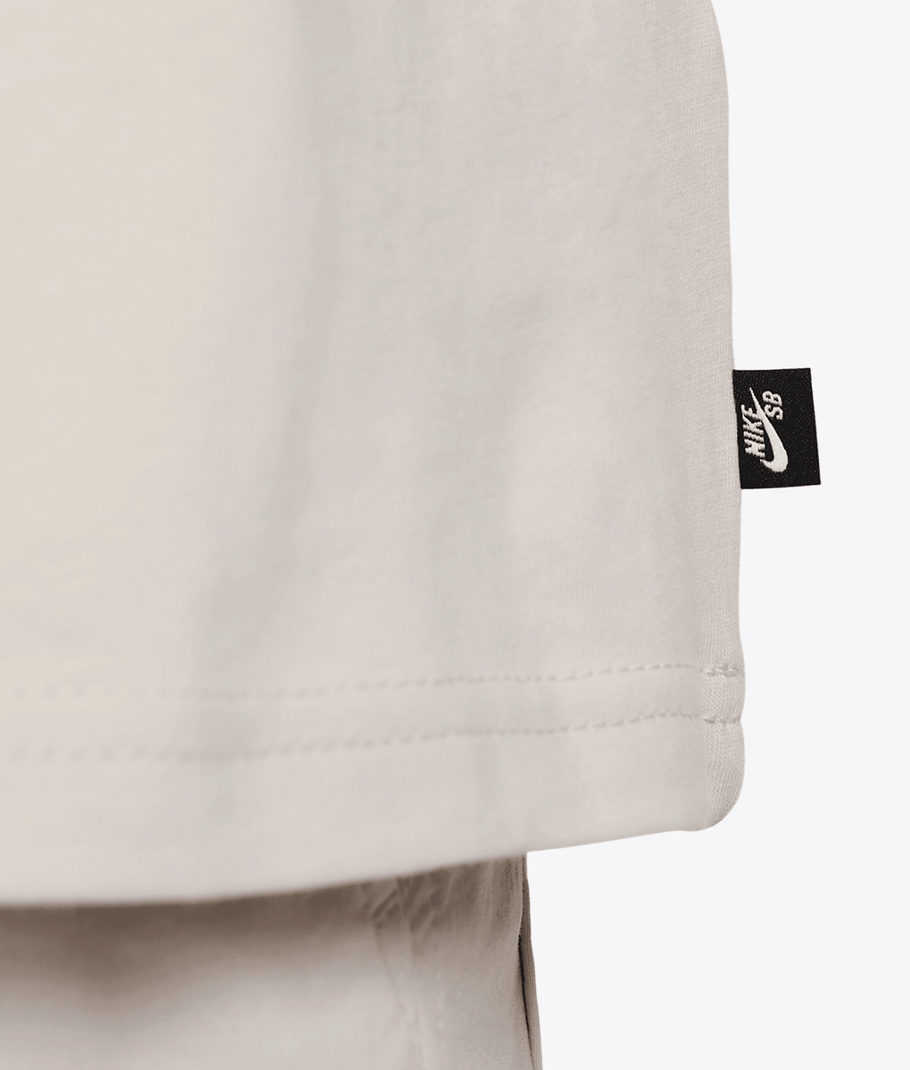Nike - NIKE SB LBR LOGO TEE LIGHT BONE l Buy Men's Tee Online at VegNonVeg - VegNonVeg