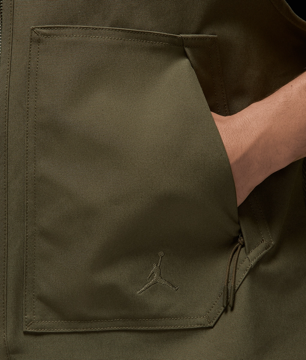 Jordan - JORDAN ESSENTIALS VEST MEDIUM OLIVE l Buy Men's Vest Online at ...