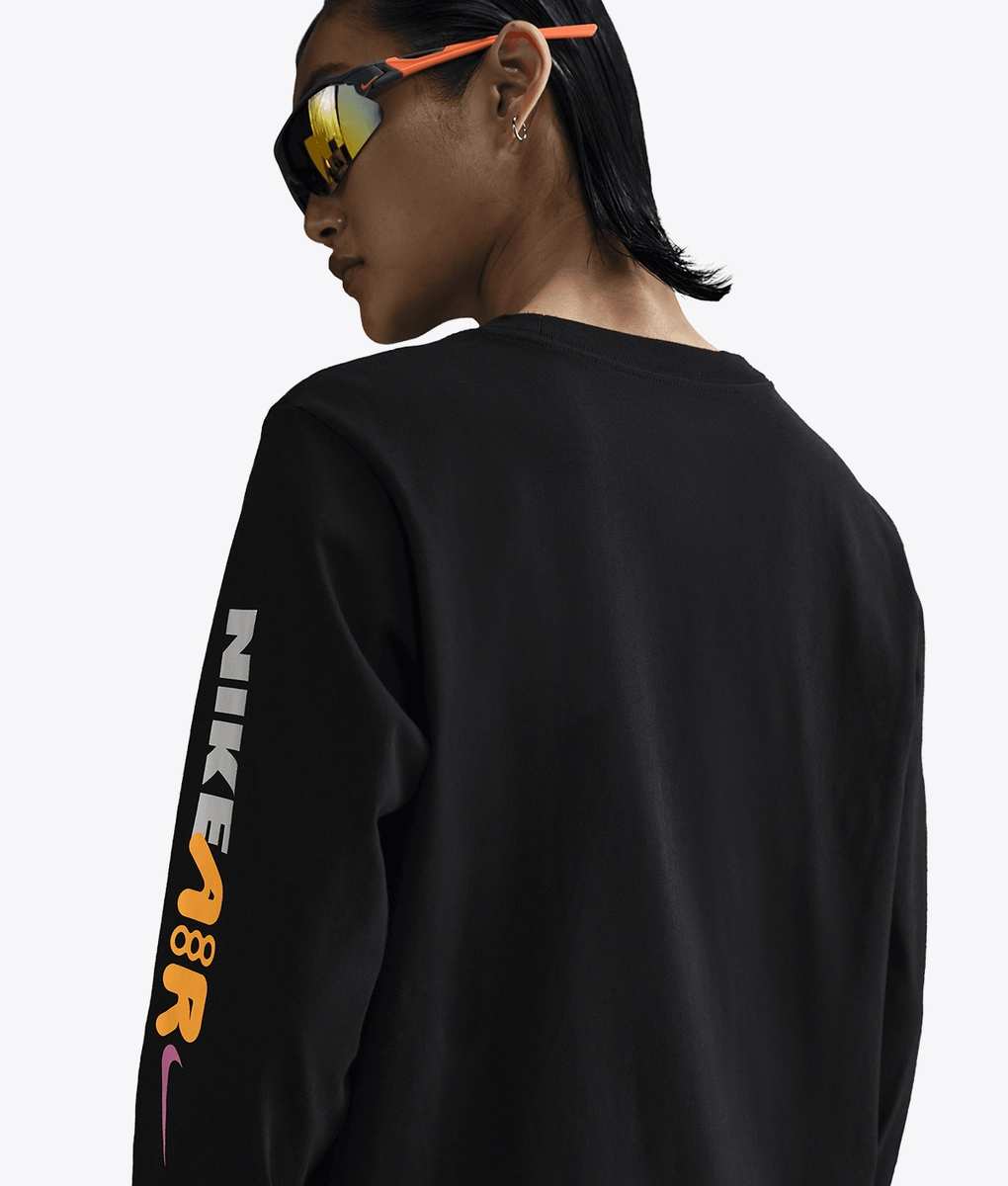 Nike - NIKE SPORTSWEAR AMD LONG SLEEVE GRAPHIC TEE BLACK l Buy Women's ...
