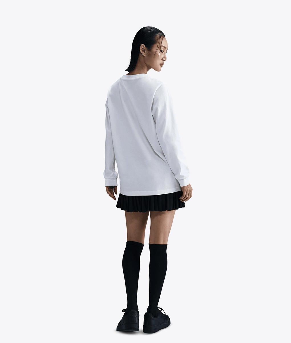 Nike - NIKE SPORTSWEAR AMD LONG SLEEVE GRAPHIC TEE WHITE l Buy Women's ...