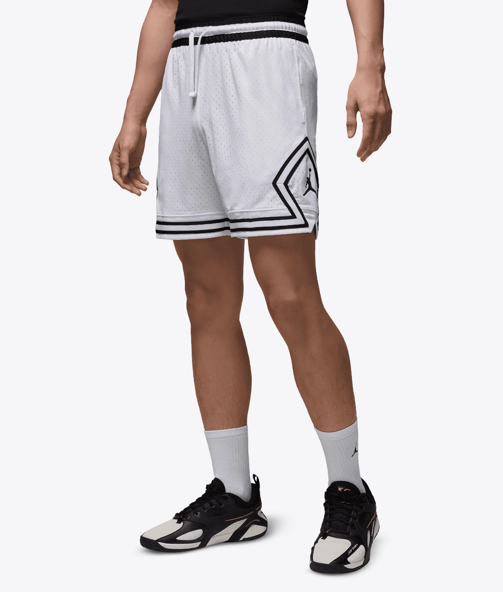 Jordan - JORDAN DRI-FIT SPORT DIAMOND SHORT WHITE/BLACK l Buy Men's ...