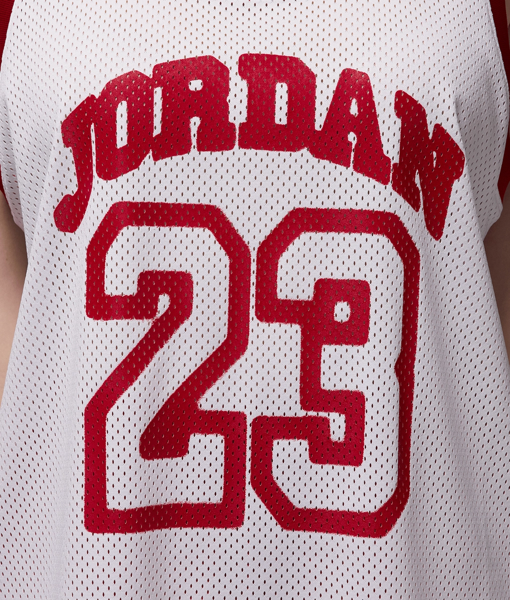 Jordan - JORDAN MESH TANK JERSEY WHITE/VARSITY RED l Buy Women's Jersey ...