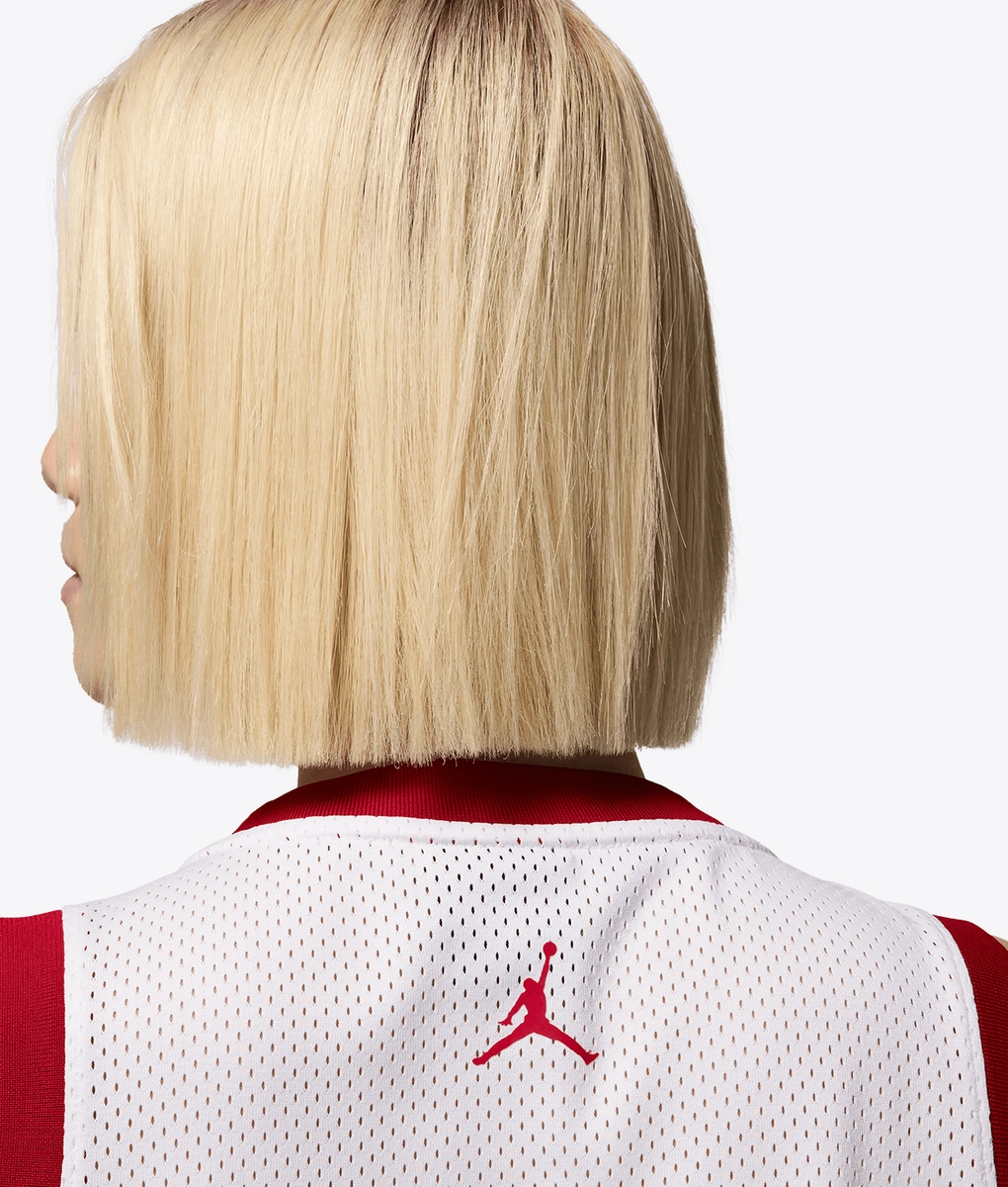 Jordan - JORDAN MESH TANK JERSEY WHITE/VARSITY RED l Buy Women's Jersey ...