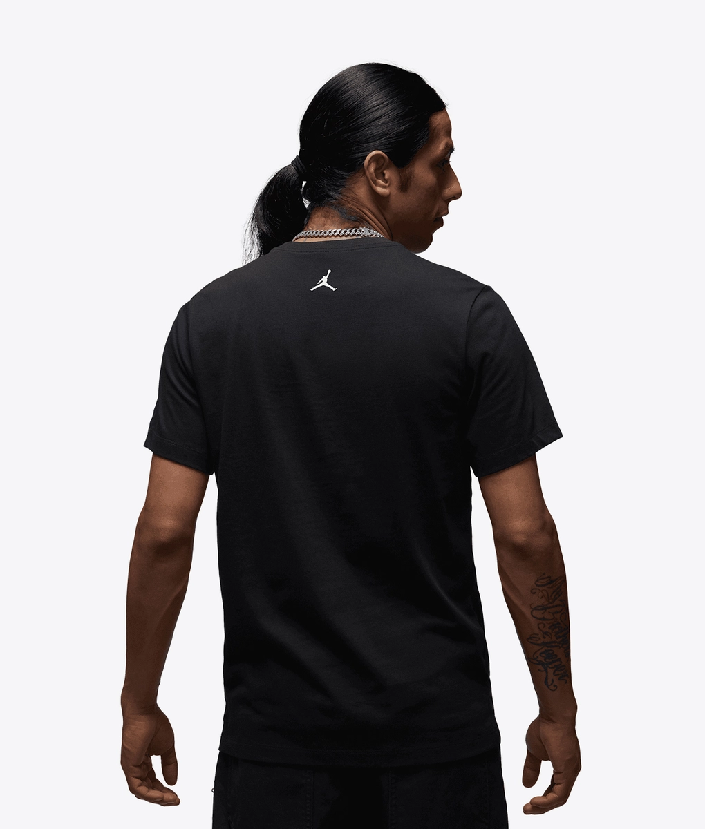 Jordan - JORDAN GRAPHIC SHORT SLEEVE CREW TEE BLACK/WHITE l Buy Men's ...