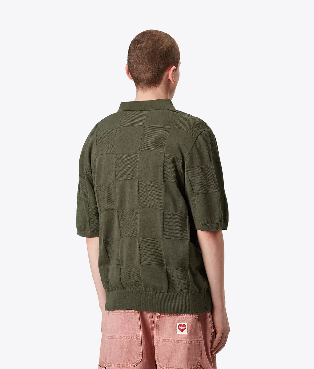 Carhartt WIP - SHORT SLEEVE CHECKER POLO - VegNonVeg