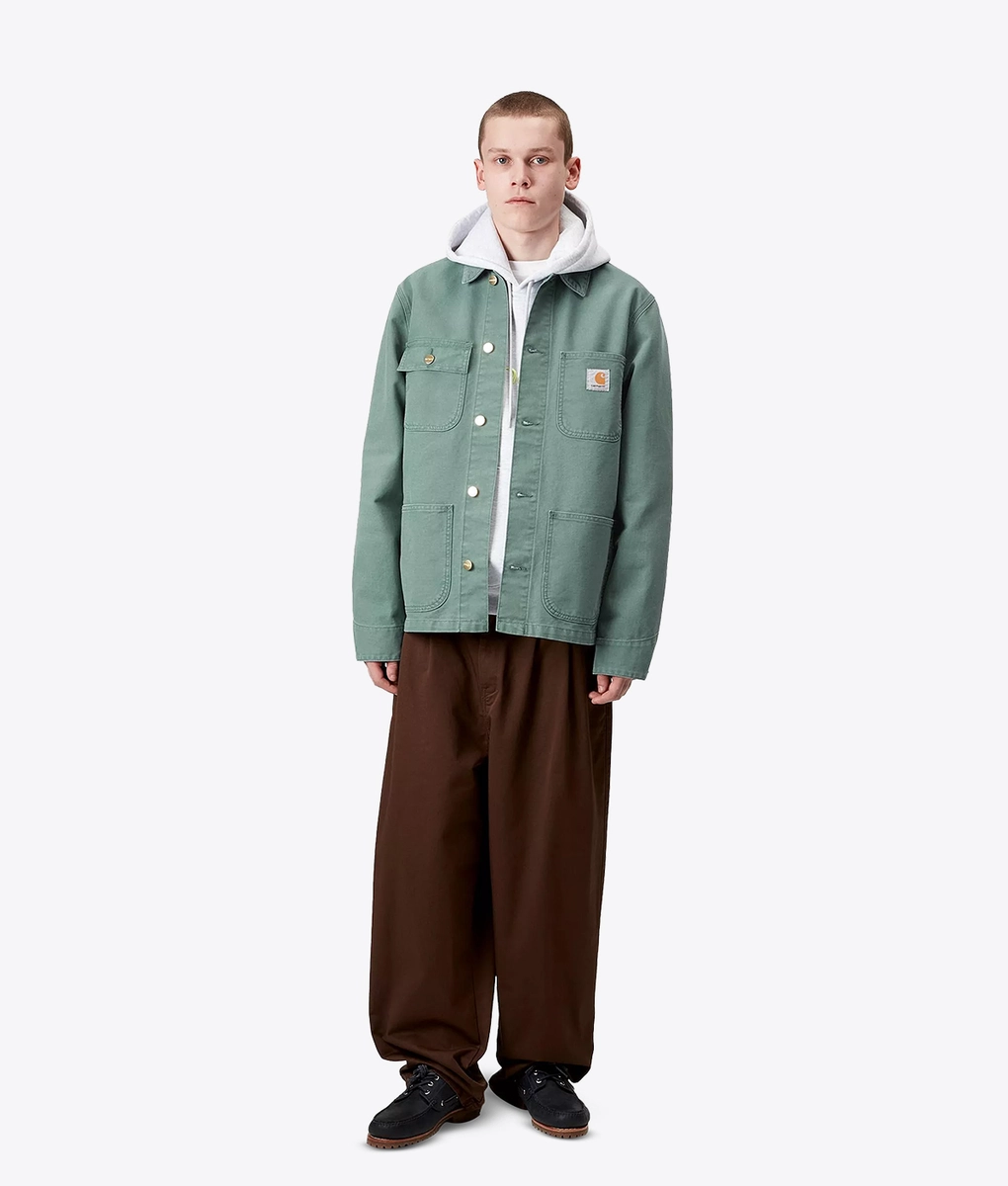 Carhartt WIP - CARHARTT WIP MICHIGAN COAT SILVER PINE l Buy Men's Coat ...